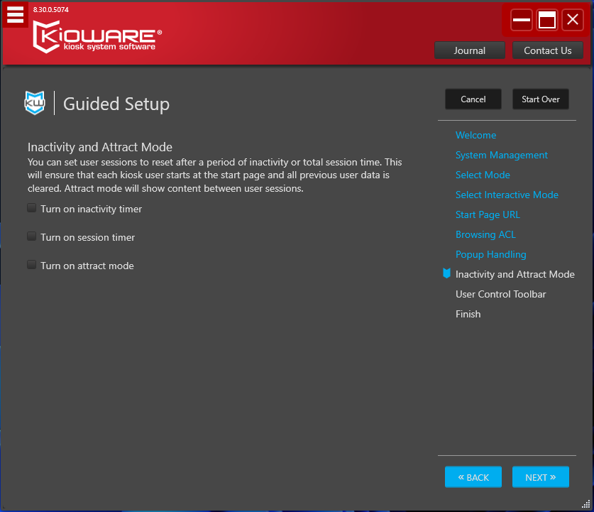 KioWare Installation Process